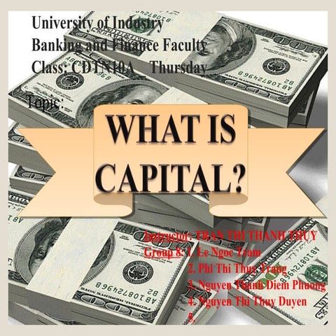 What is capital? | PPT