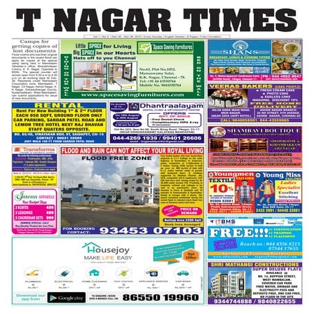 T.nagar times | PDF