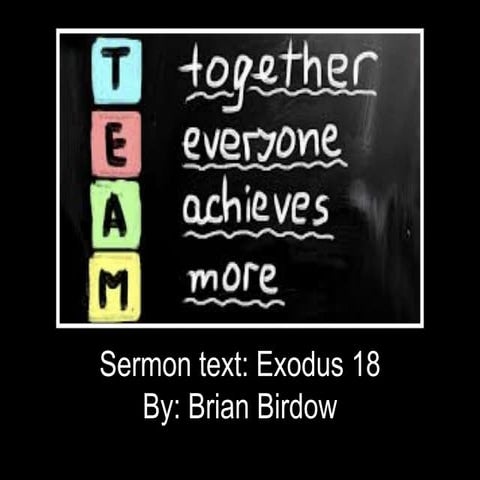 T.E.A.M (Together Everyone Achieves More) | PPTX