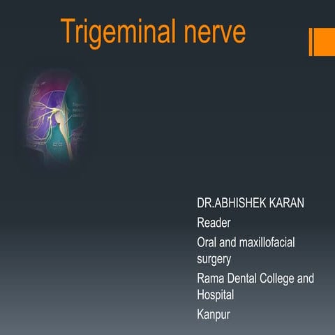 The maxillary nerve | PPTX