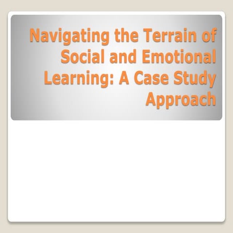 Social and Emotional Learning | PPT