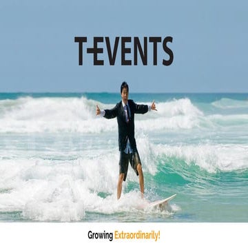 T-Events Presentation 2017-2018 | PPT