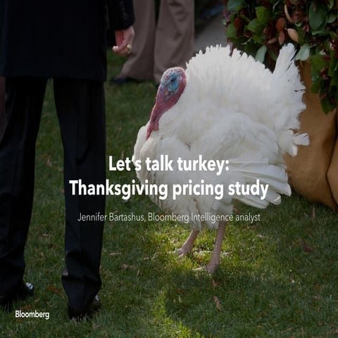 Let's talk turkey: Thanksgiving pricing study | PDF