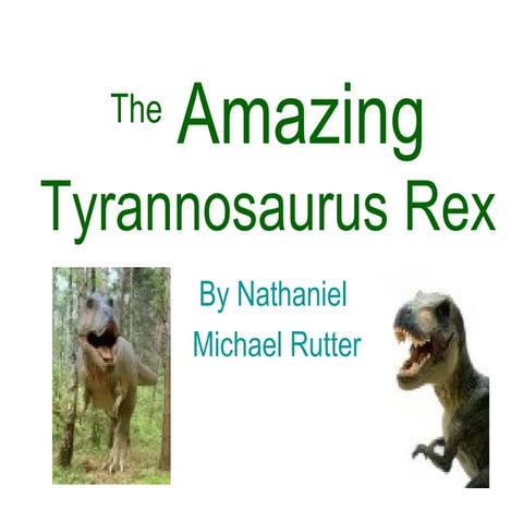 Reading worksheet - Revision (Tyrannosaurus Rex) | DOCX