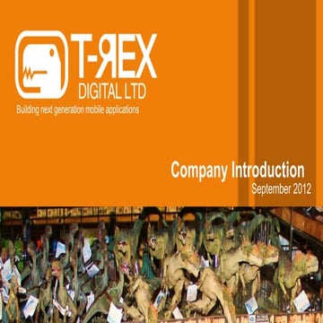 T rex digital | PPTX