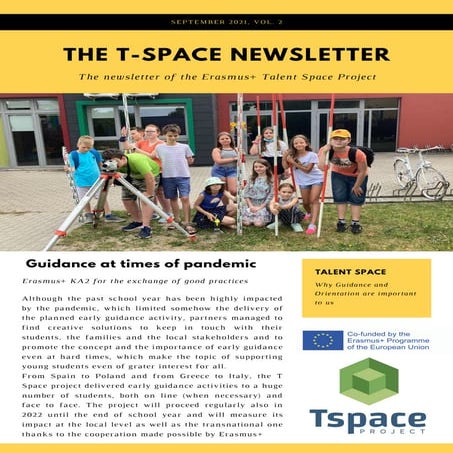 TSpace newsletter n. 2 | PDF | Education