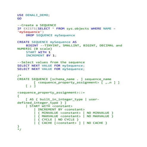 T Sql Denali Code Day Of Net