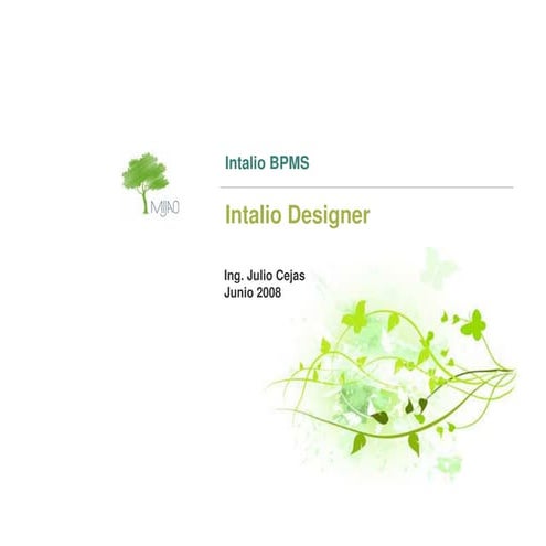 Intalio BPMS Introduccion | PDF