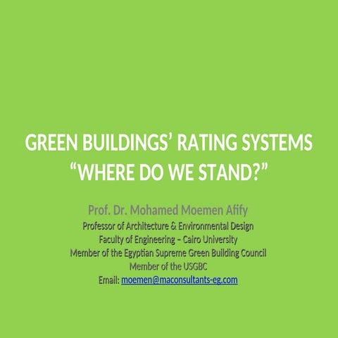 T060F00601700205PPTE Green Building Rating System.ppt