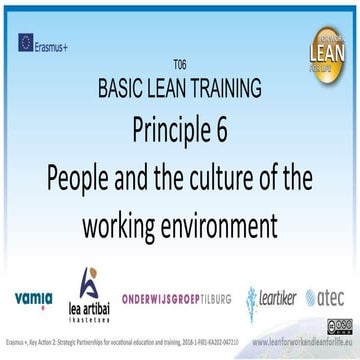 Lean culture | PPTX