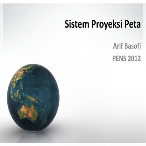 Sistem Proyeksi Peta | PDF