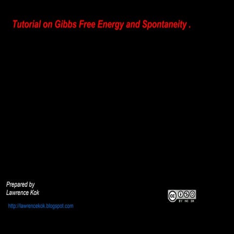 IB Chemistry on Gibbs Free Energy and Entropy | PPT