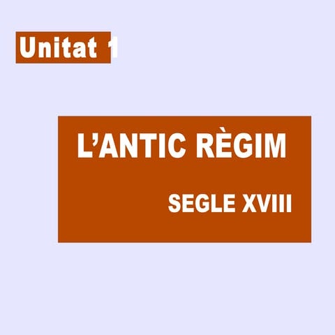 Àntic Règim | PPT