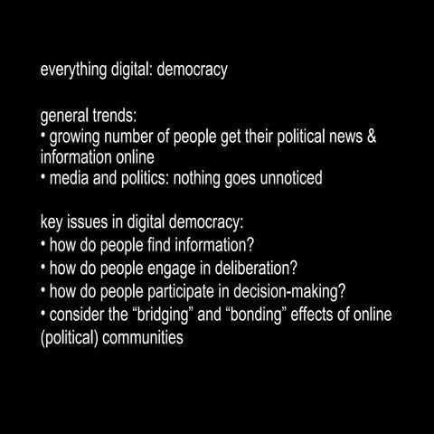 Digital Democracy | PPT