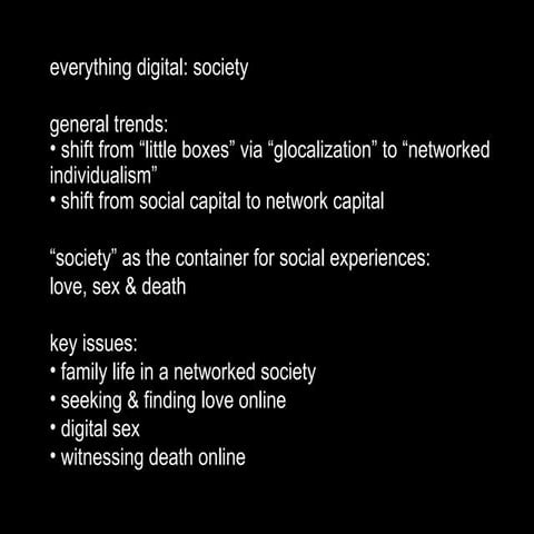 Digital Society | PPT
