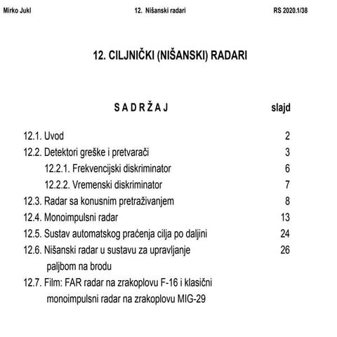 T13P Digitalna obrada radarskih signala.ppt