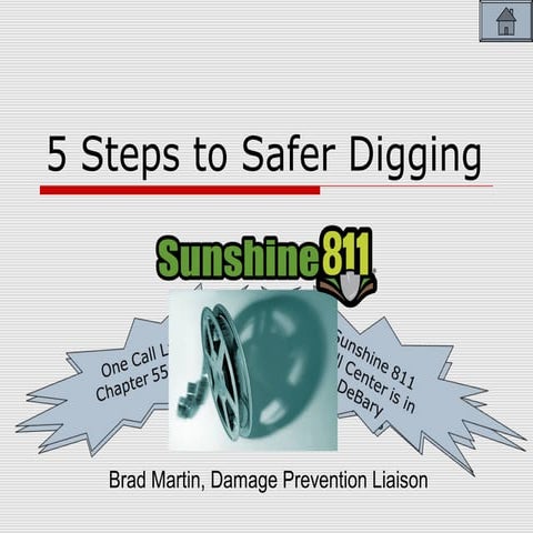 T17 5 steps to safer digging-martin | PPT