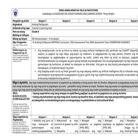 T1_AP6_DLL_W1.docouments for grade 6 learners | DOCX