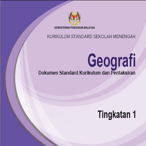DSKP GEOGRAFI TINGKATAN T1 | PPT