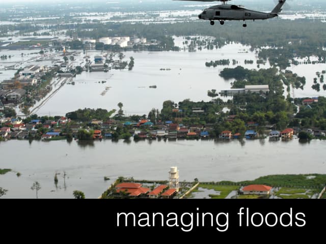 Methods of flood control | PPTX