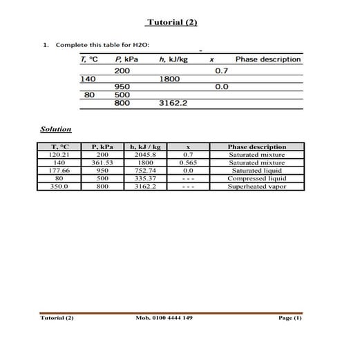 Tutorial_2_thermo | PDF