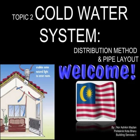Cold water distribution | PPT