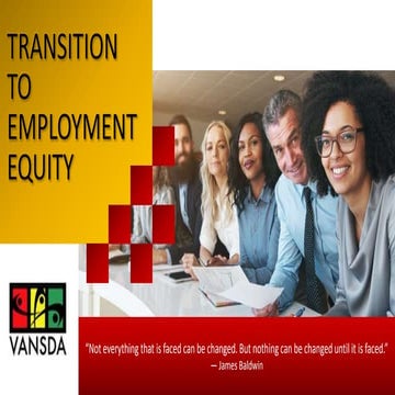 Transition to Employment Equity | PPTX