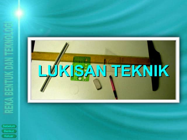 PEMAHAMAN LUKISAN ARKITEK, PELAN SUSUNATUR, DAN SKALA | PPTX