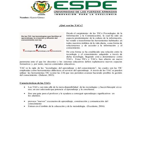 Que son las TACS | PDF