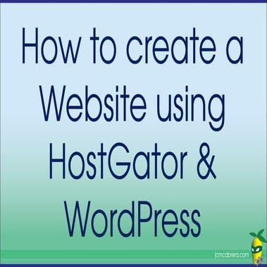 How to Create a Website Easily! | PDF