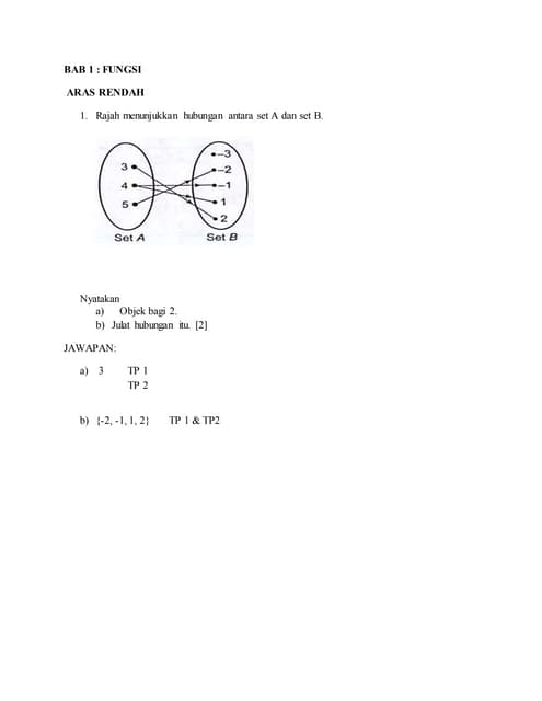 Matematik Tambahan: Persamaan kuadratik | PDF