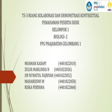 T5-3_Kelompok 1 Ruang Kolaborasi dan Demonstrasi Pemahaman Peserta Didik.pptx