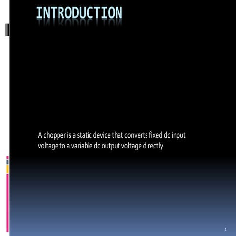 chopper transformer | PPTX