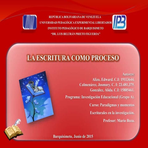 Proceso de escritura | PPTX