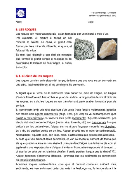 Les roques magmàtiques3 (4) | PPT