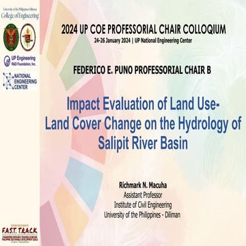 Impact Evaluation of Land Use-Land Cover Change on the Hydrology of ...