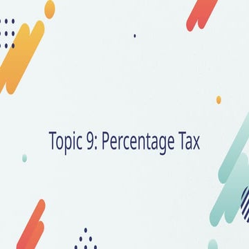 T9-Percentage-Tax-rev.pptx notes on tax vat opercentage | PPTX