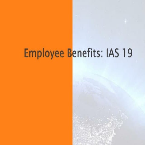 IAS 19 | PDF