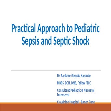 PEDIATRIC_SEPTIC_SHOCK_APPROACH.pptx presentation | PPTX