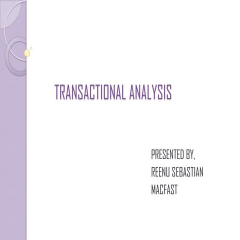 TransactionalAnalysis.ppt