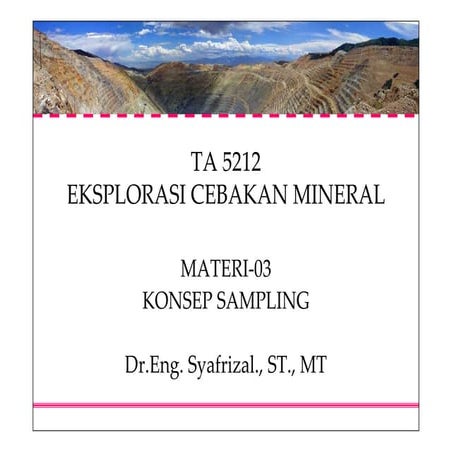 Ta 5212-materi-03-konsep sampling | PDF