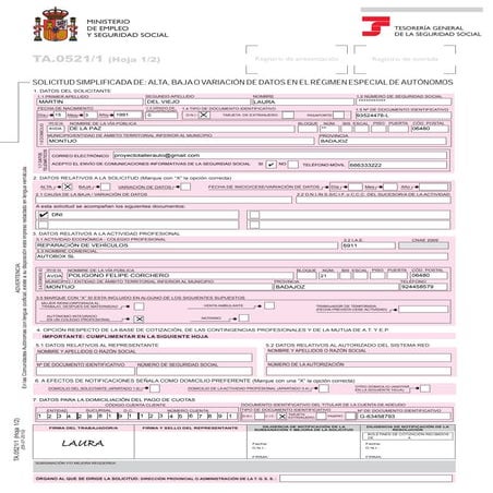 Sf001 formato de uso multiple llenable | PDF