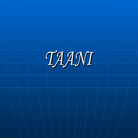 TAANI KUNINGRIIK | PPT