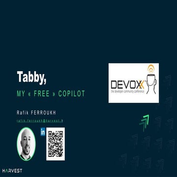 Tabby, my free and open source "copilot" | PPTX