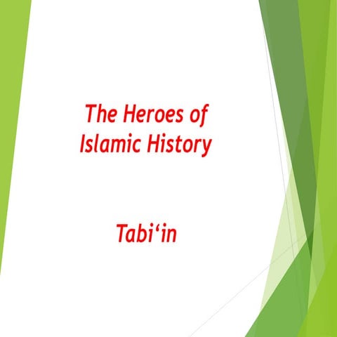Tabi'in | PPT