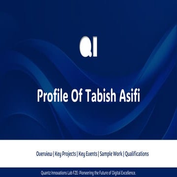Tabish Asifi Profile - Transformation and Innovation.pdf