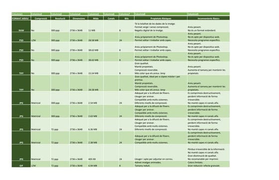 Formats d'imatges | PPT