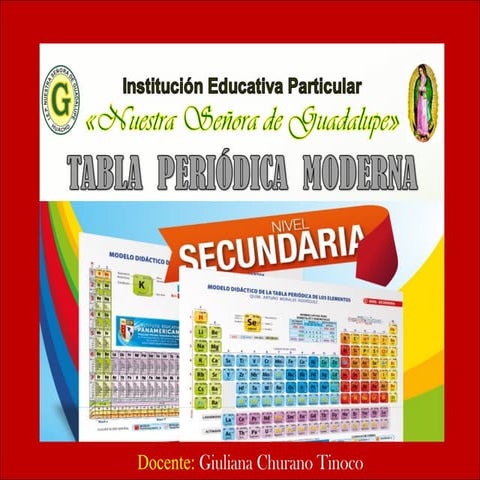 Tabla periódica moderna | PPT