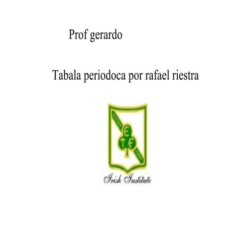 Tabla Periodica | PPT