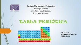 Tabla periodica | PPT